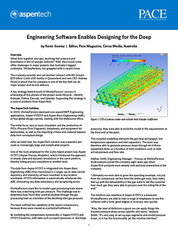 Engineering software enables designing for the deep