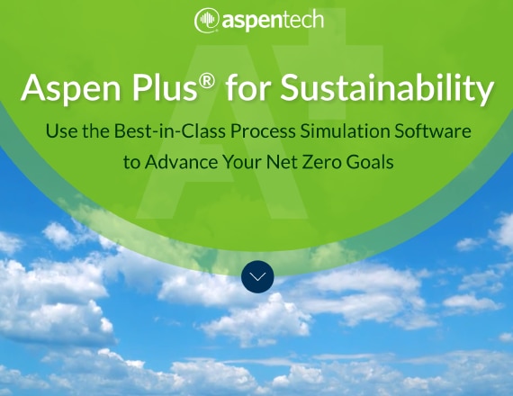 Aspen Plus for Sustainability
