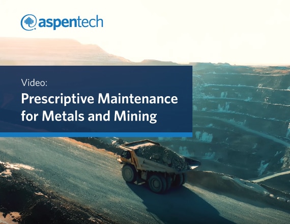 Prescriptive Maintenance for Metals and Mining