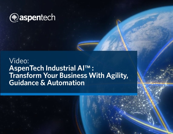 AspenTech Industrial AI | Transform Your Business with Agility, Guidance and Automation